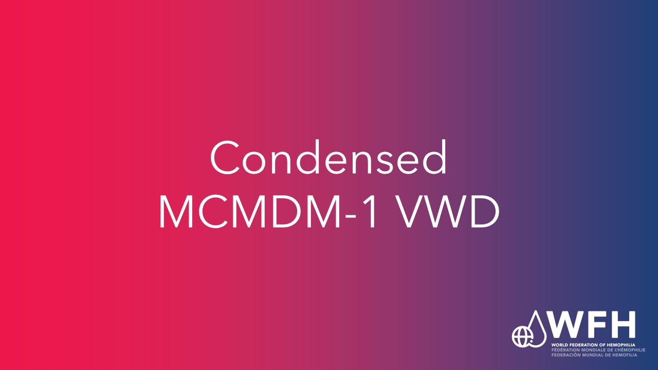 Condensed MCMDM-1 VWD - eLearning Platform